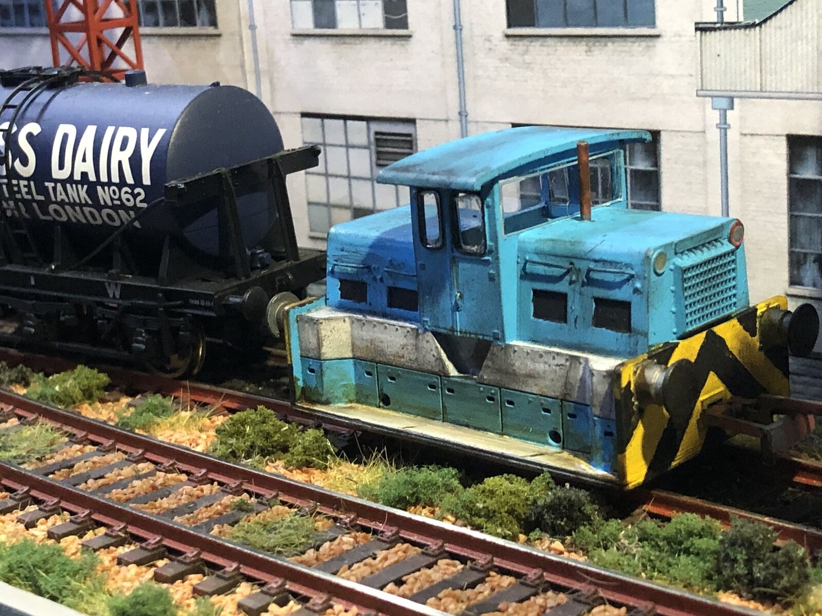 Hunslet Yardmaster OO diesel kit for BD 28mm bogie?