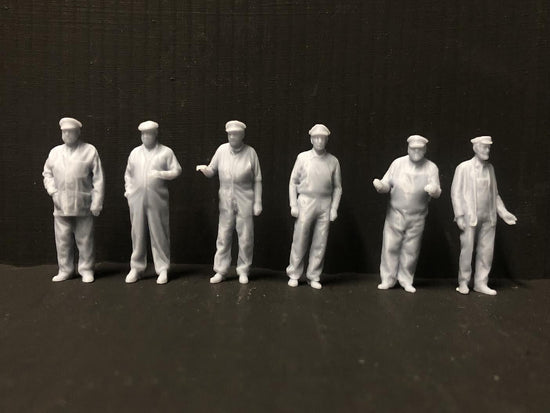Looking for 1:43.5 unpainted loco crew figures?