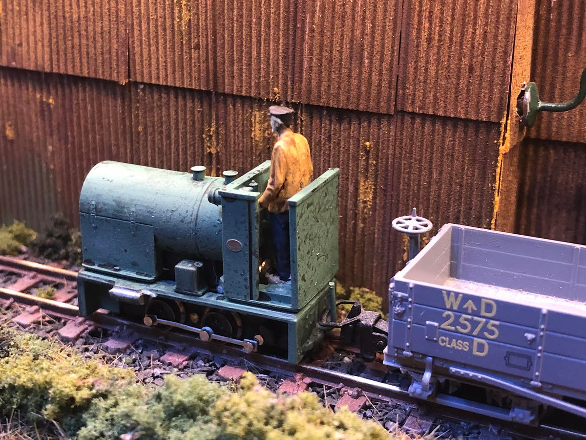 OO9 Scale Resin Kit – Baguley Baguley McEwan Pratt 10HP WW1 Petrol Loc ...