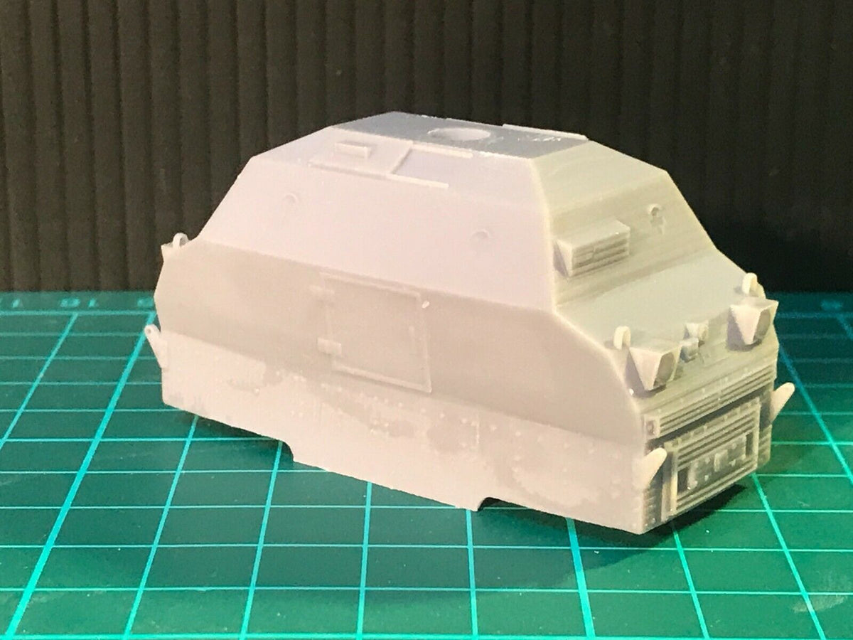 OO9 Type 42 Wickham Armoured train - Vietnam era for a KATO 109 chassi ...