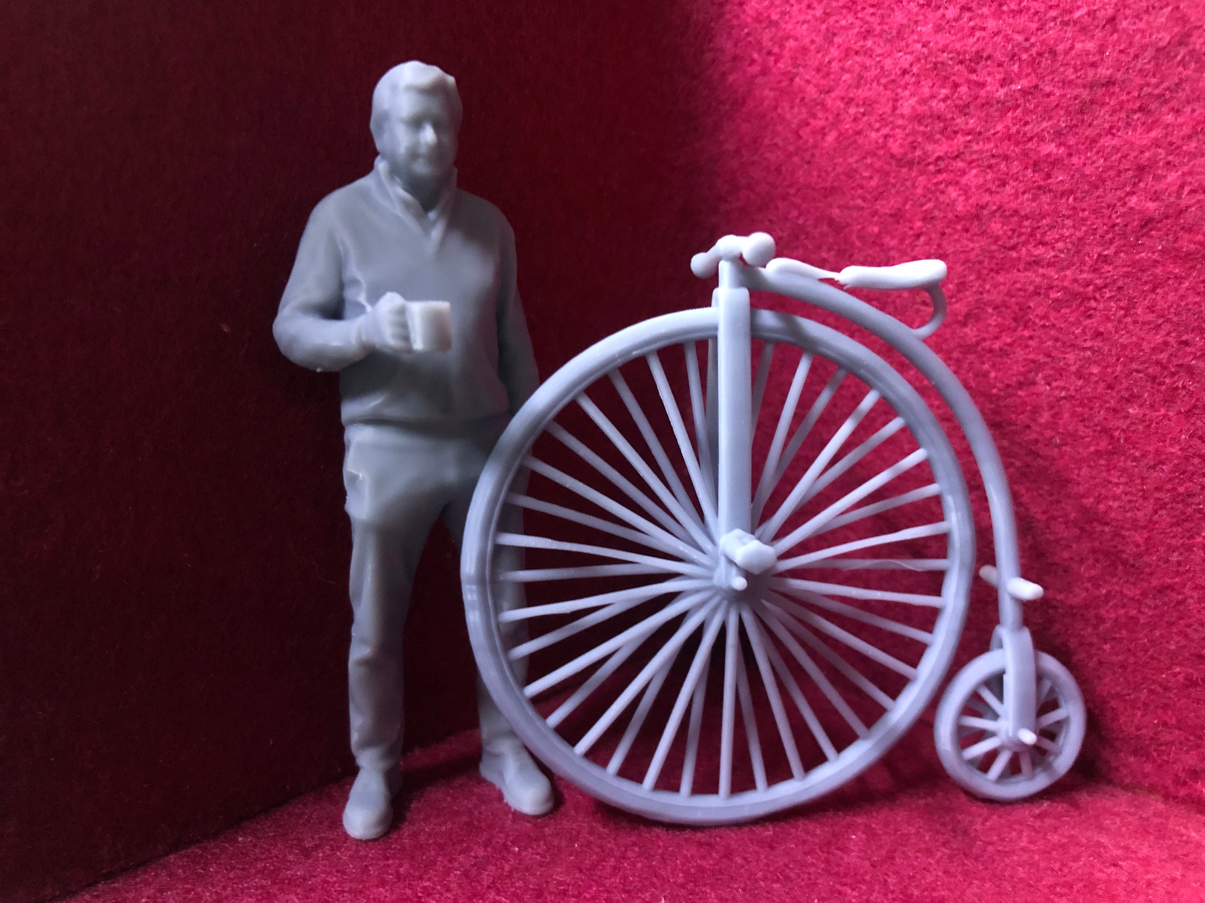 1:22.5 G Scale Model Railway Penny Farthing