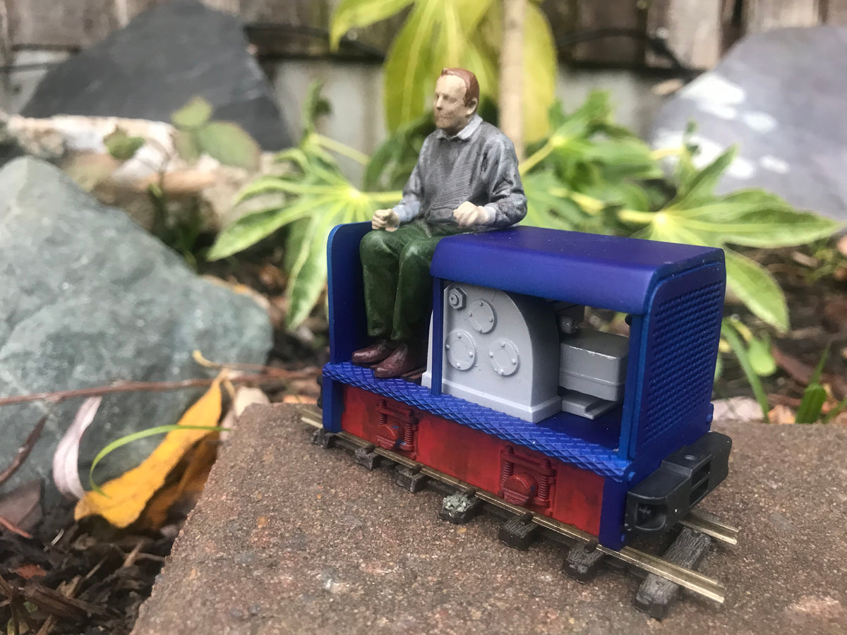 The new Spoorijzer GN15 diesel critter model train, G-scale designed t ...